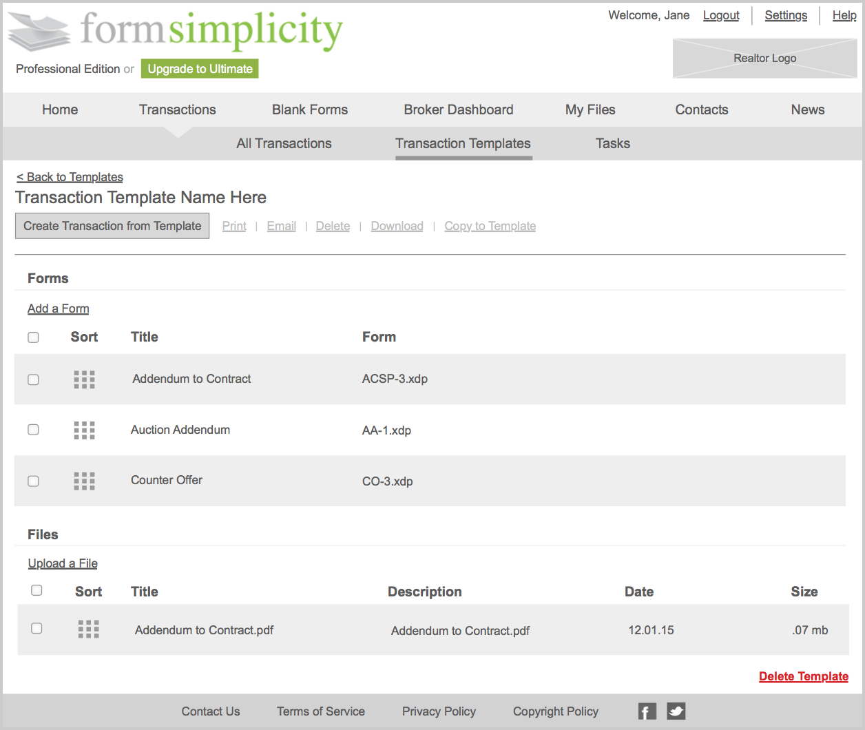 Wireframe Transaction Template Iteration Group Product Ui Ux Consulting Firm
